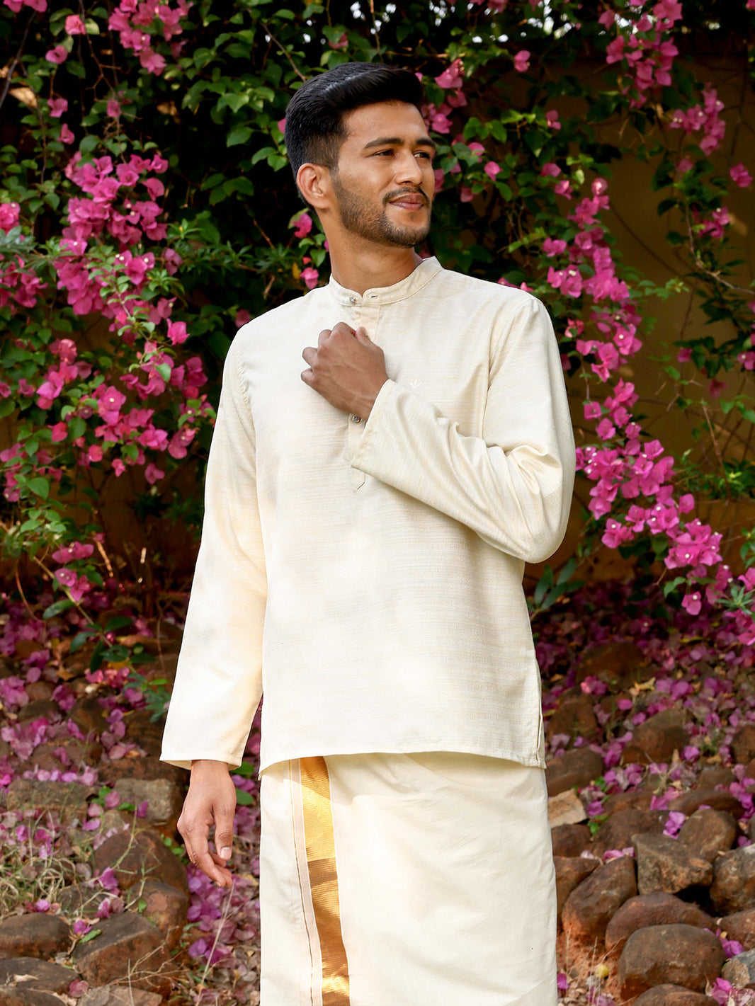 Shop Premium fabric Short Kurta for Men Online in India